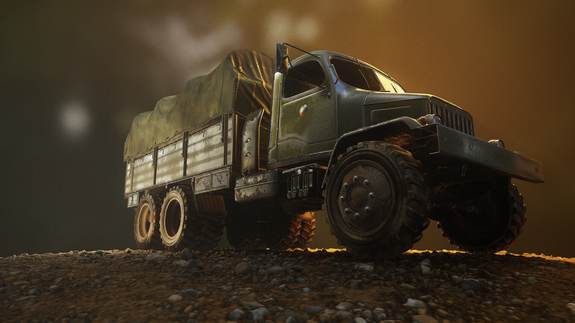 Game Ready Praga V3S 3D model | CGTrader