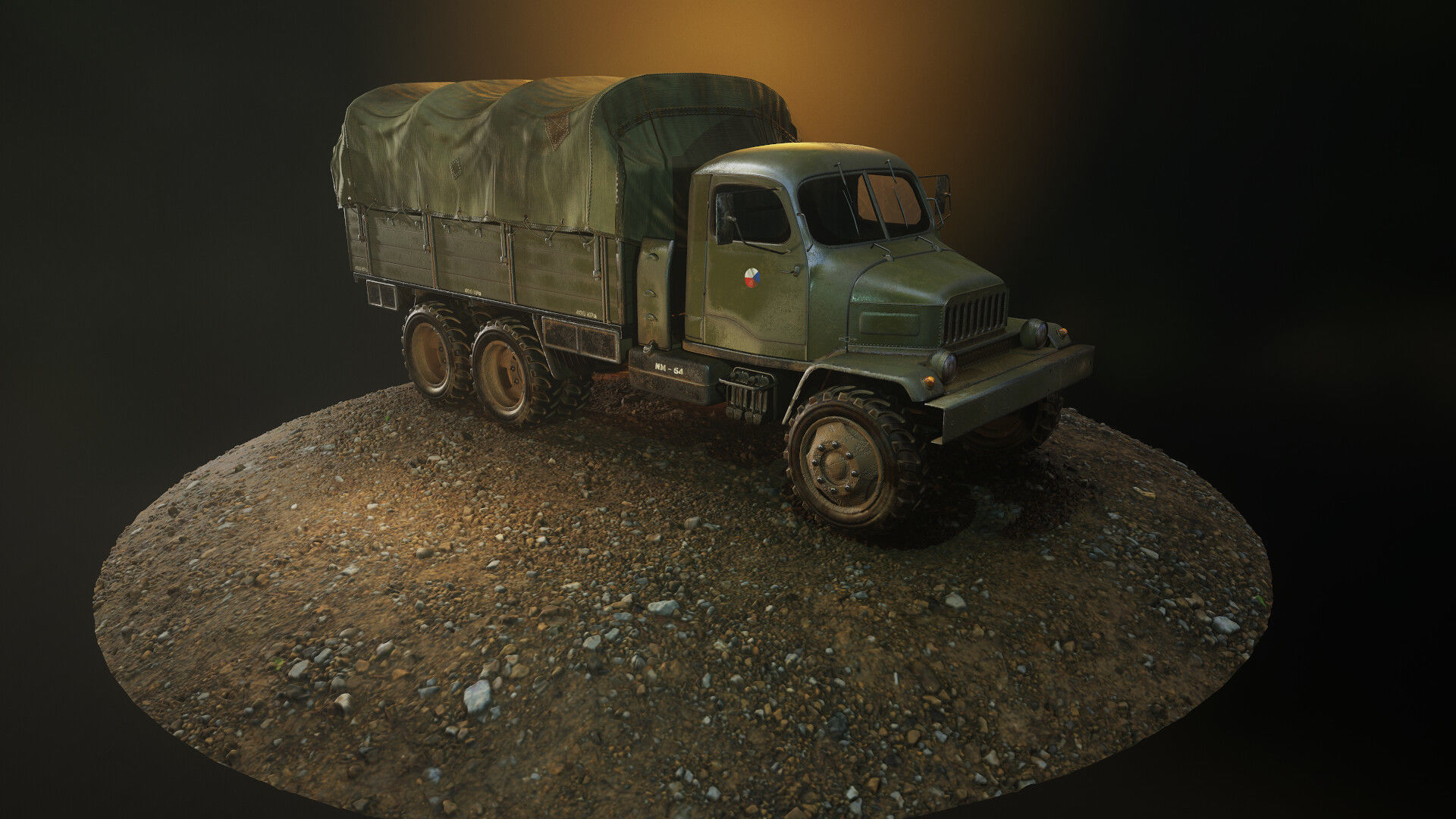 Game Ready Praga V3S 3D model | CGTrader