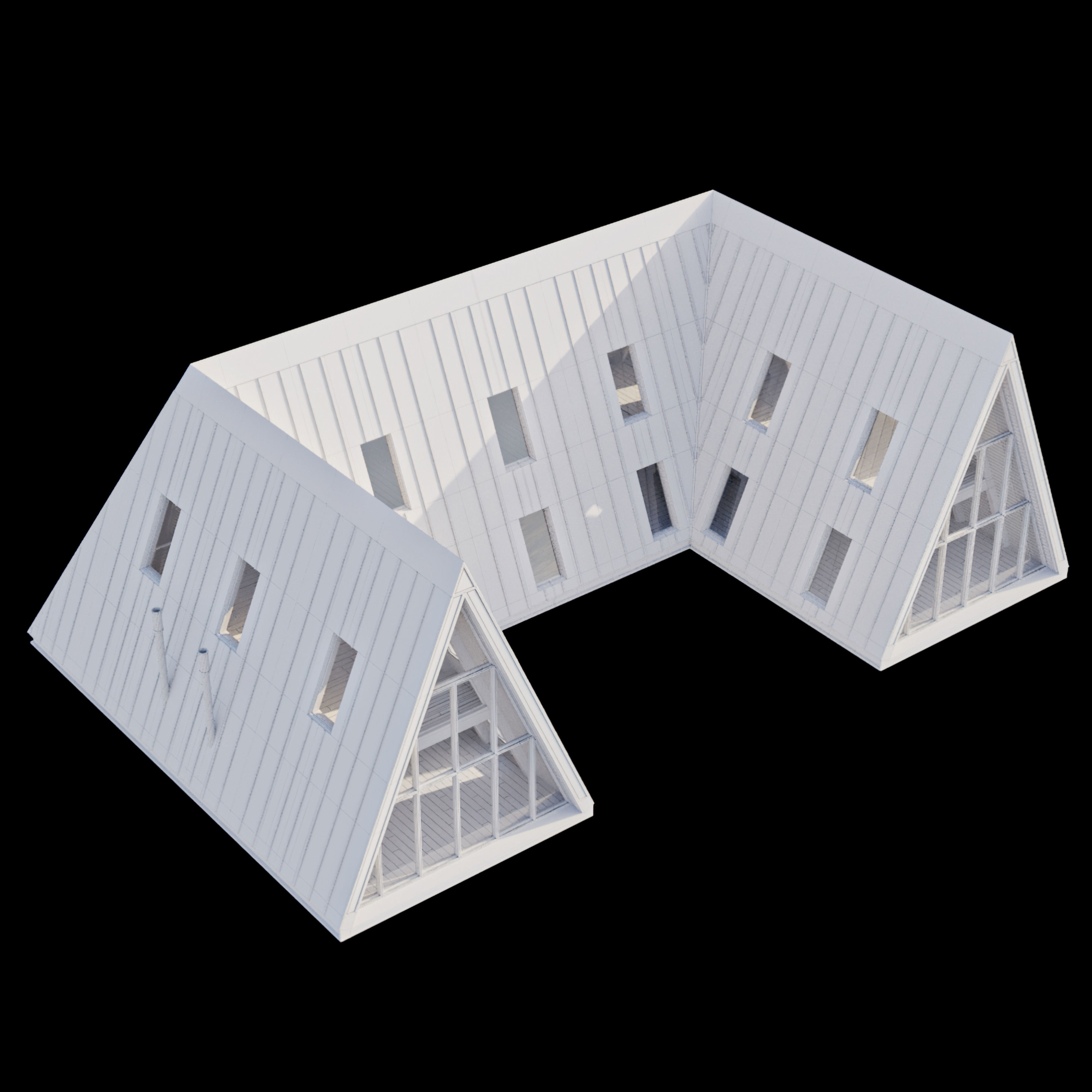 A-Frame House 3D model | CGTrader