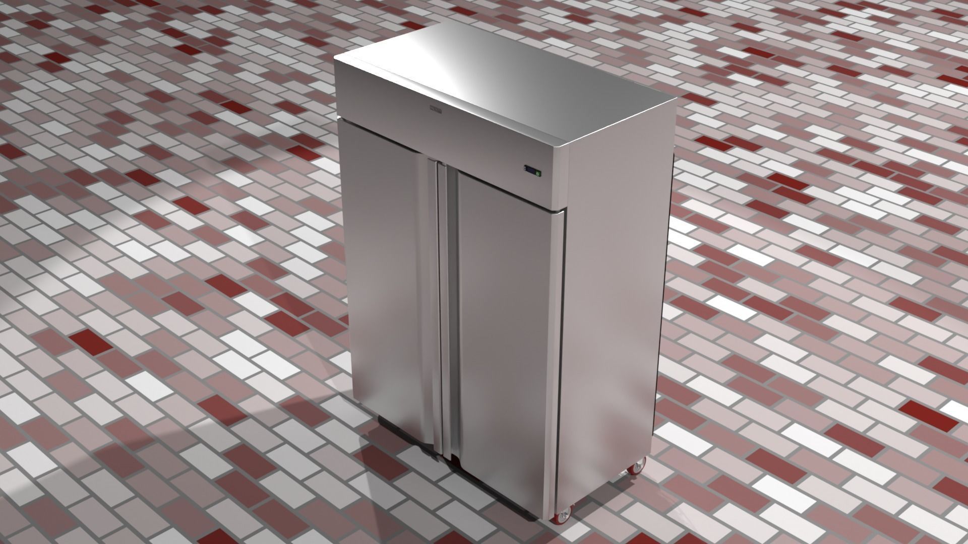 Upright Freezer 3D model | CGTrader