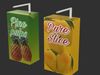 3D model Juice box 250 ml VR / AR / low-poly | CGTrader