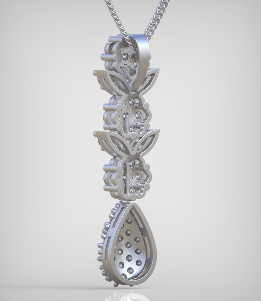 Pendant model 3D 0267 printable model 3D model 3D printable | CGTrader