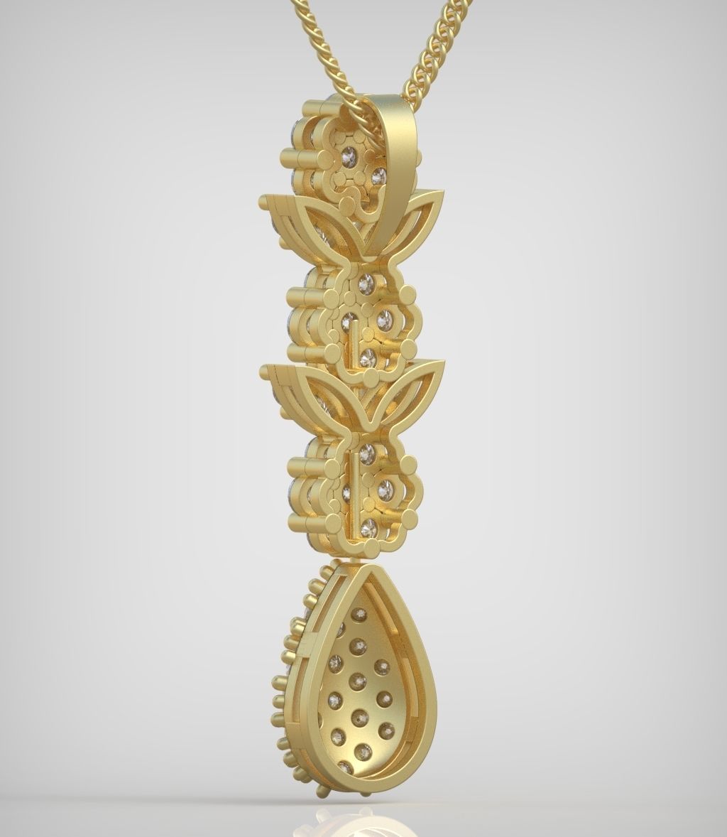 Pendant model 3D 0267 printable model 3D model 3D printable | CGTrader