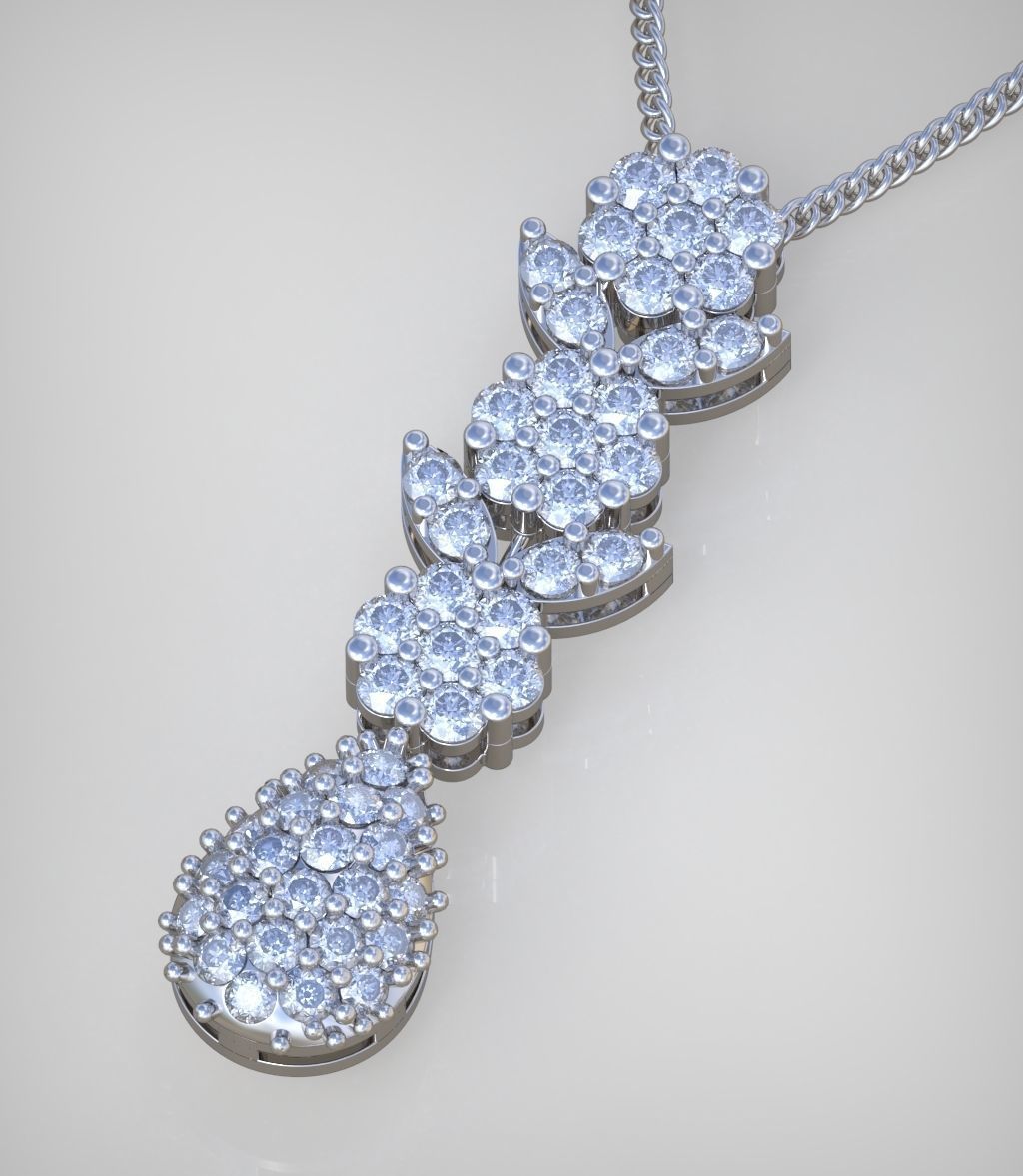 Pendant model 3D 0267 printable model 3D model 3D printable | CGTrader
