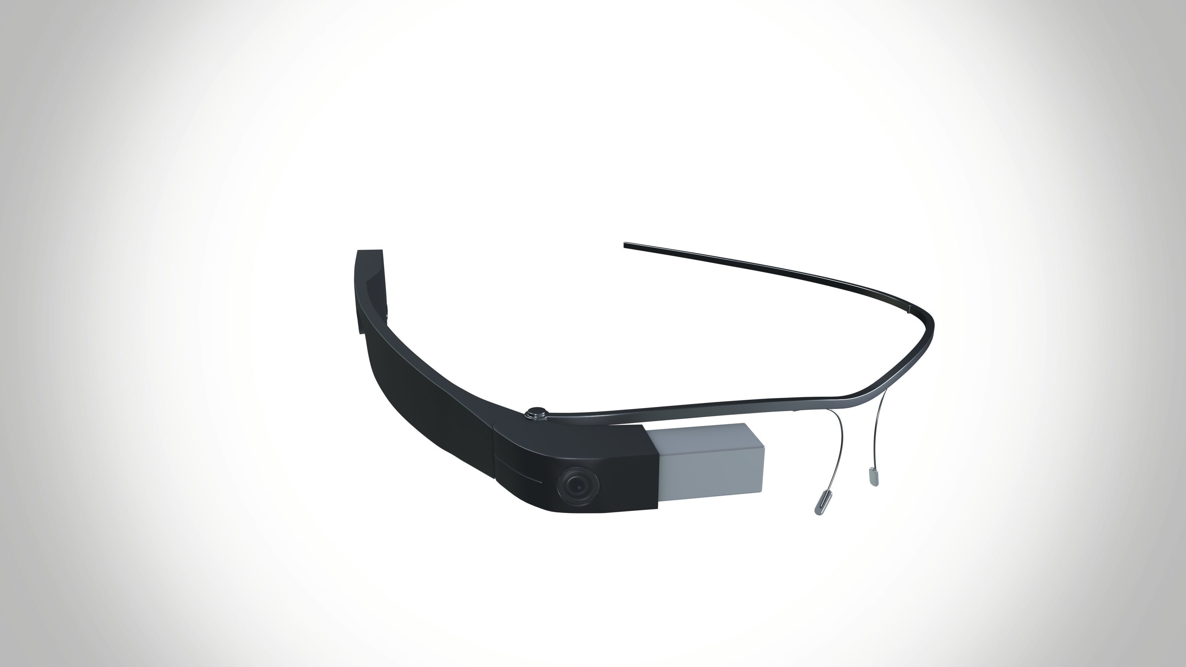 Google glass Edition 2 Augmented Reality Smart Glasses 3D model | CGTrader