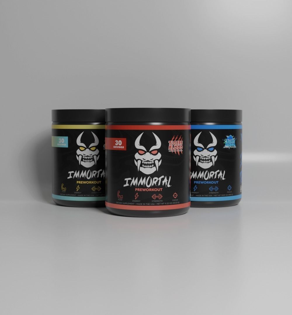 supplement tub 3D model | CGTrader