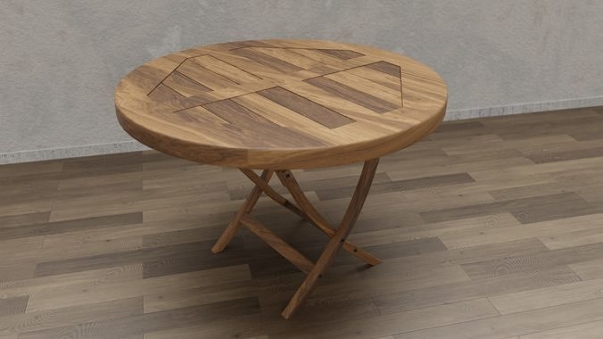 Simple Wooden Table free VR / AR / low-poly 3D model | CGTrader