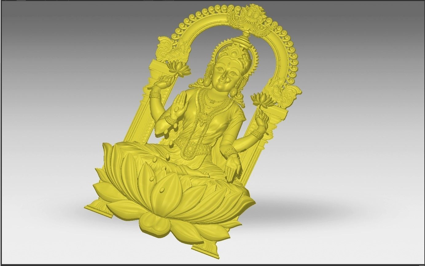 MAA LAKSHMI 3D model | CGTrader