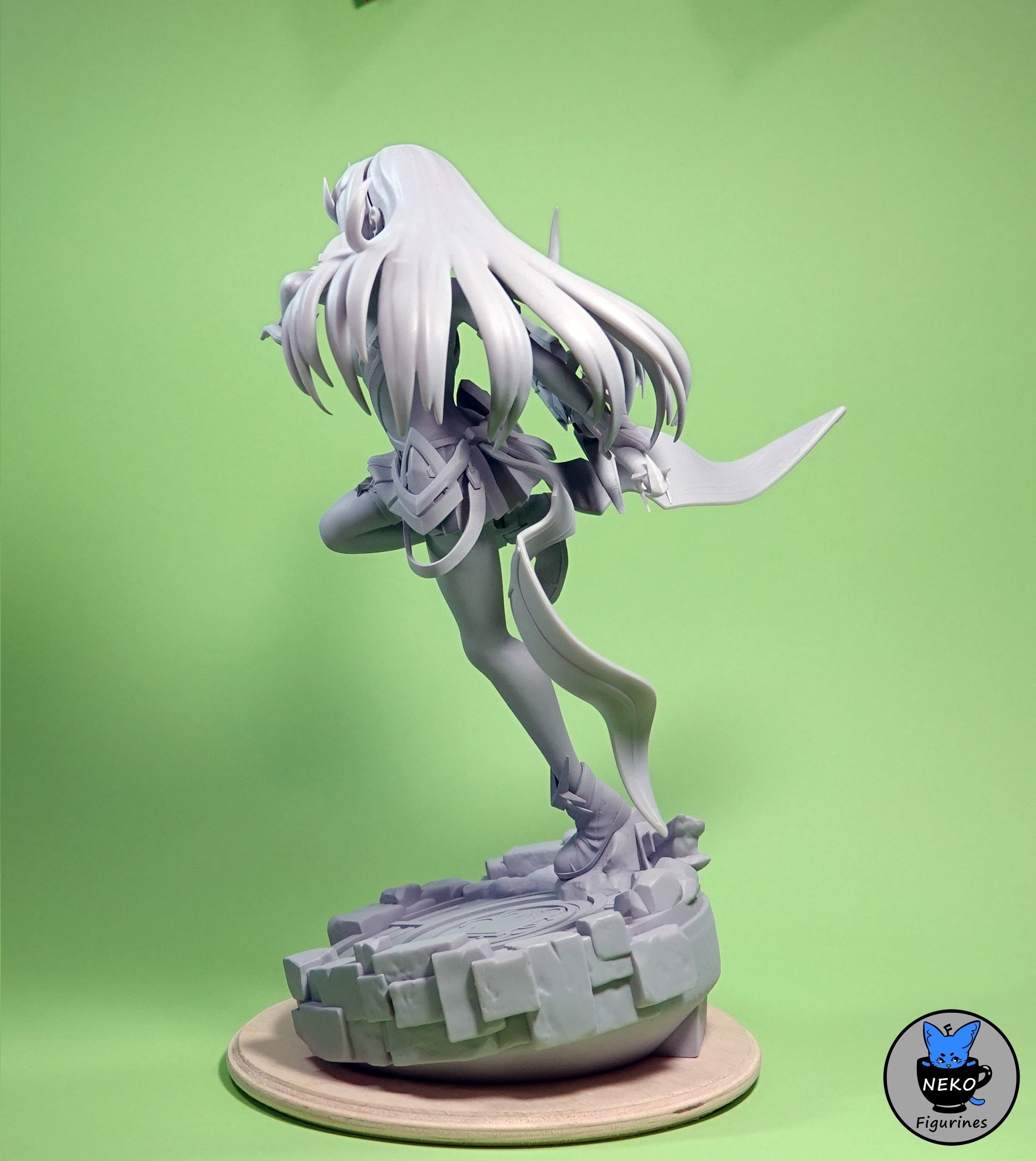 Mythra - Xenoblade 2 Chronicles Game Figurine STL 3D model 3D printable ...