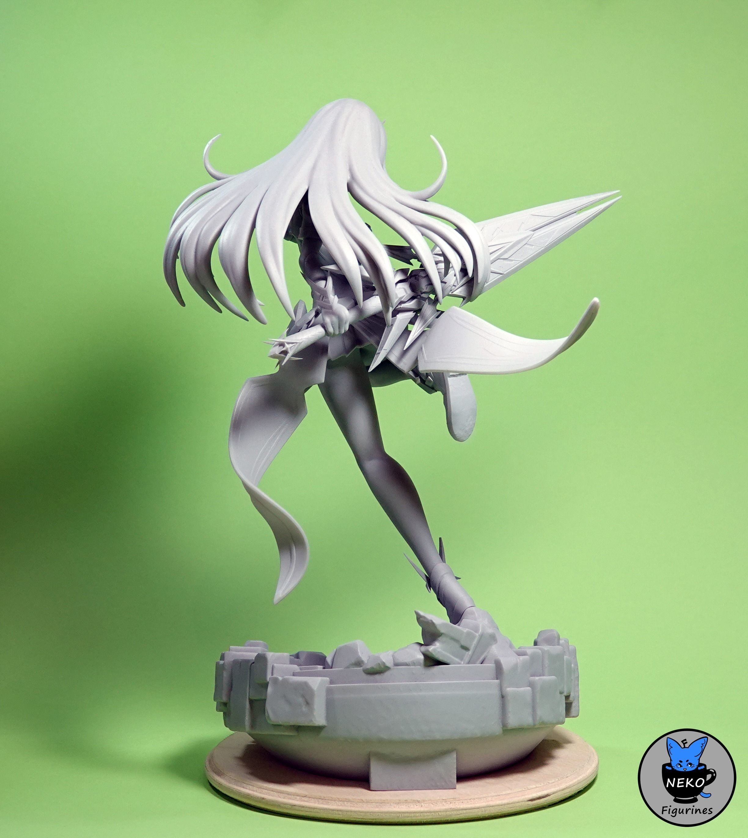 Mythra - Xenoblade 2 Chronicles Game Figurine STL 3D model 3D printable ...
