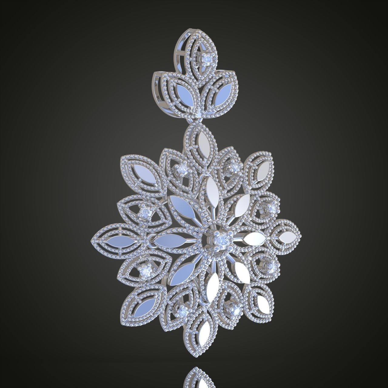 Pendant model 3D 0234 printable model 3D model 3D printable | CGTrader
