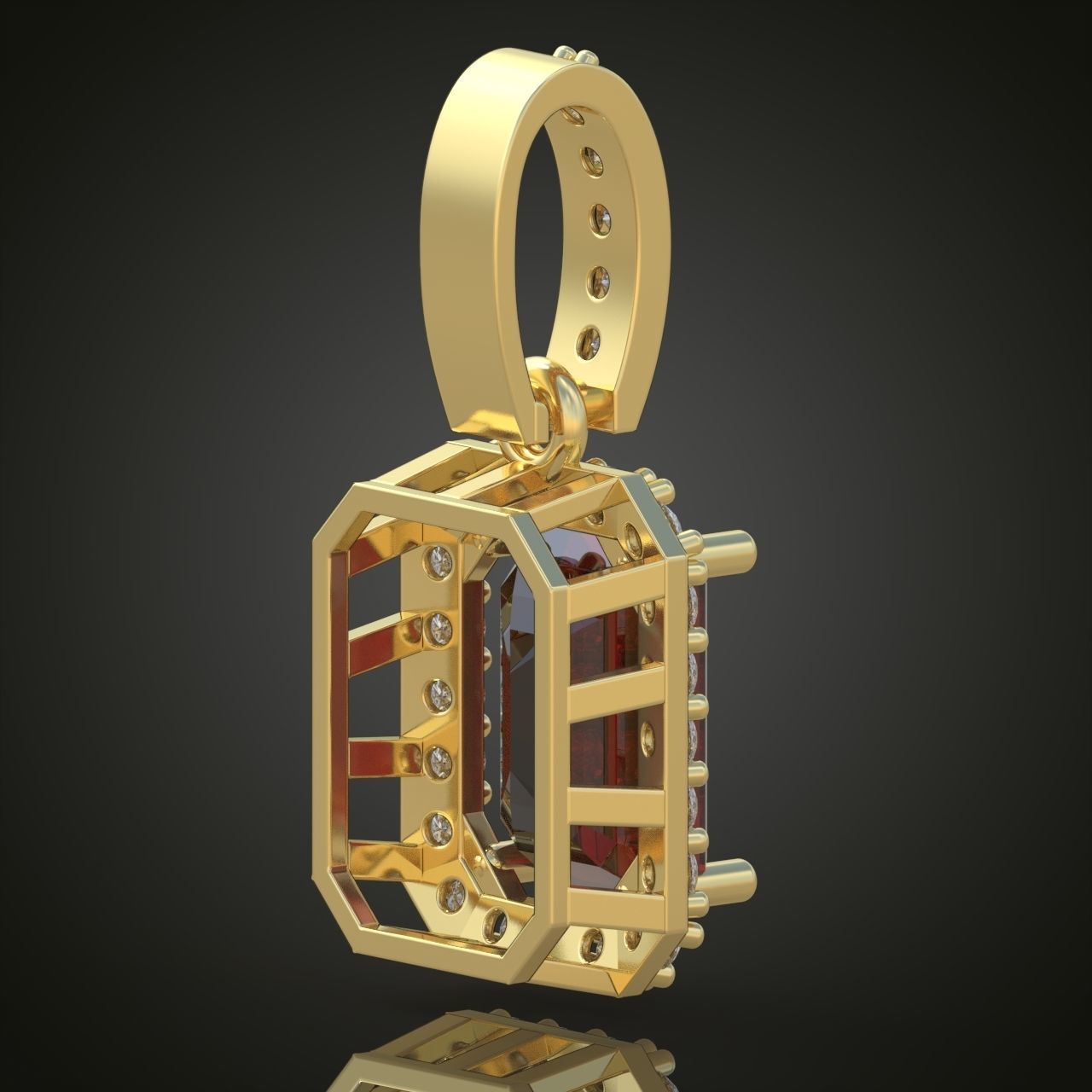 Pendant model 3D 0238 printable model11 3D model 3D printable | CGTrader