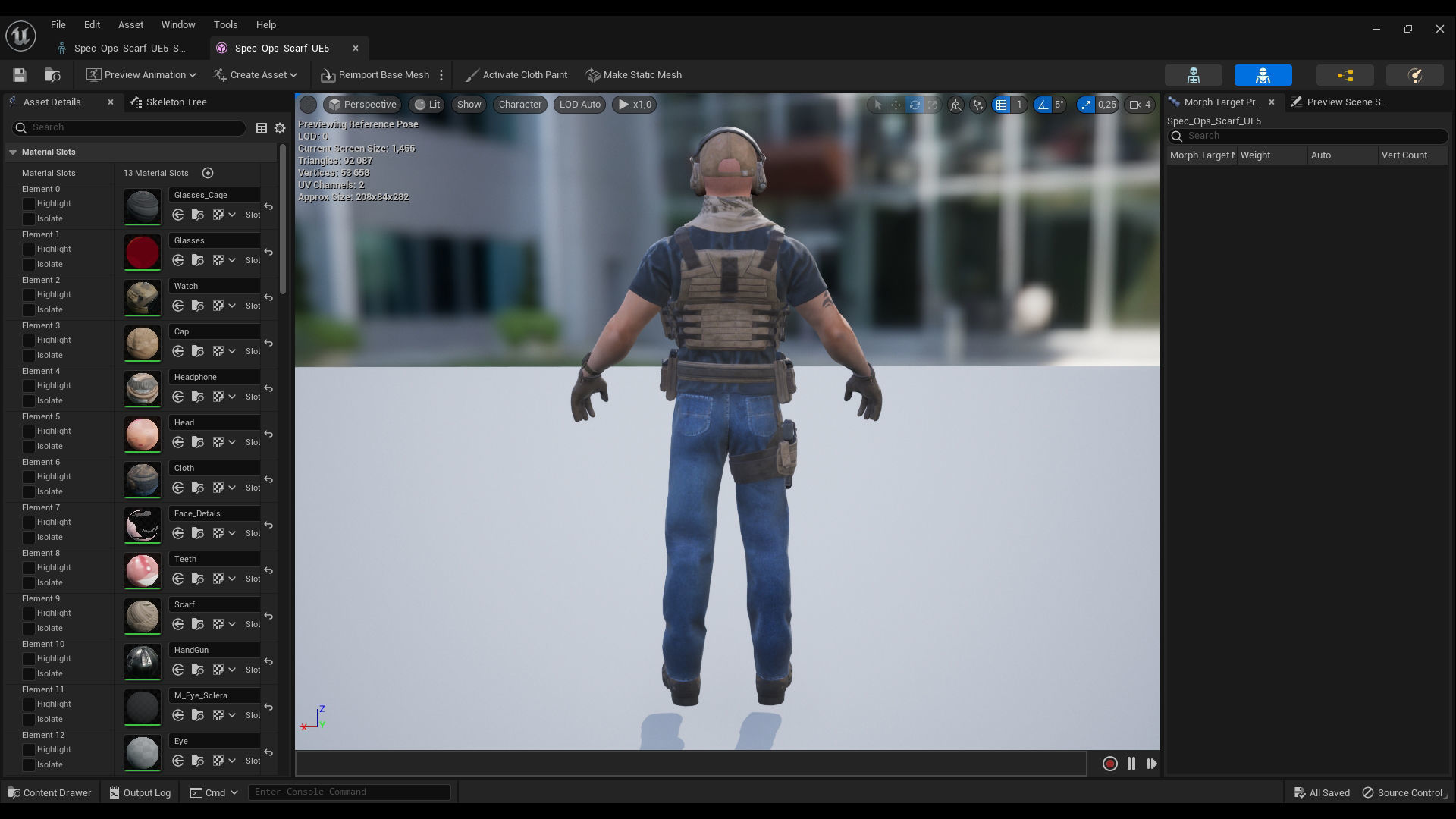 3D model Spec Ops Soldier VR / AR / low-poly | CGTrader