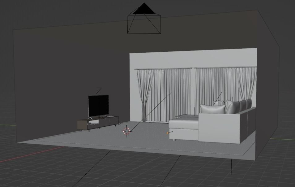 4k Living room - 3d model free 3D model | CGTrader