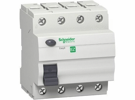 Easy9 RCCB 4P 25-40-63A 30-100-300mA AC Residual Current Circ... free ...