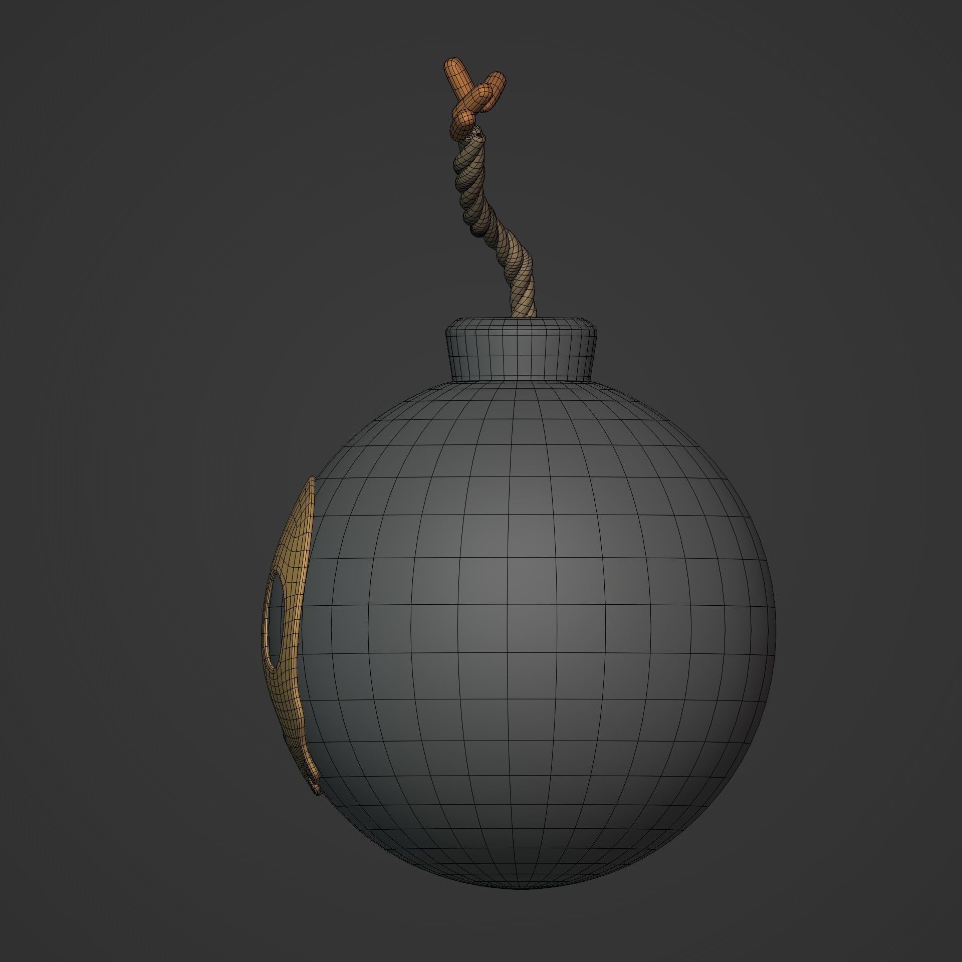 3D model Cartoon Bomb VR / AR / low-poly | CGTrader