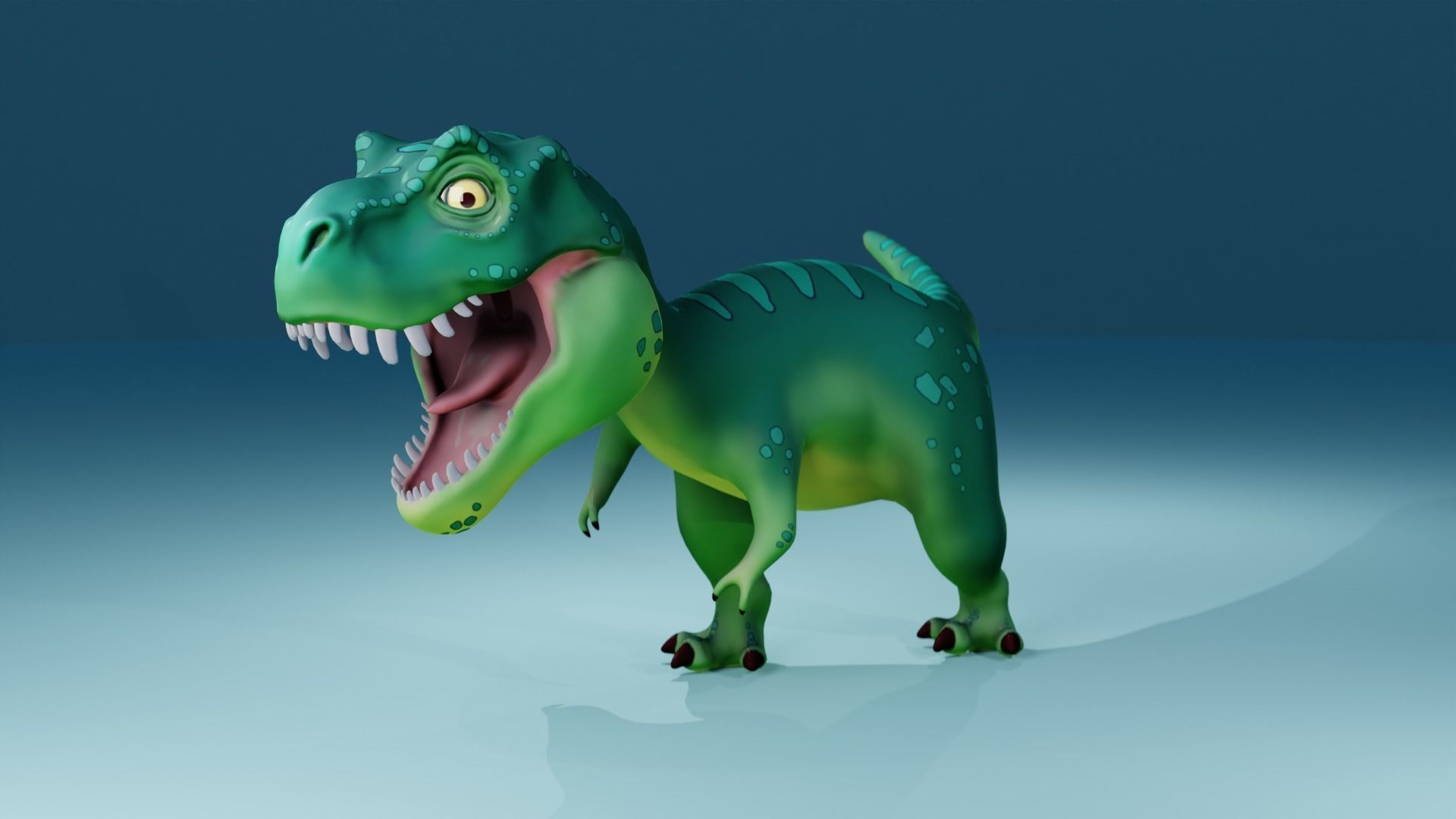 D Rex free VR / AR / low-poly 3D model rigged | CGTrader
