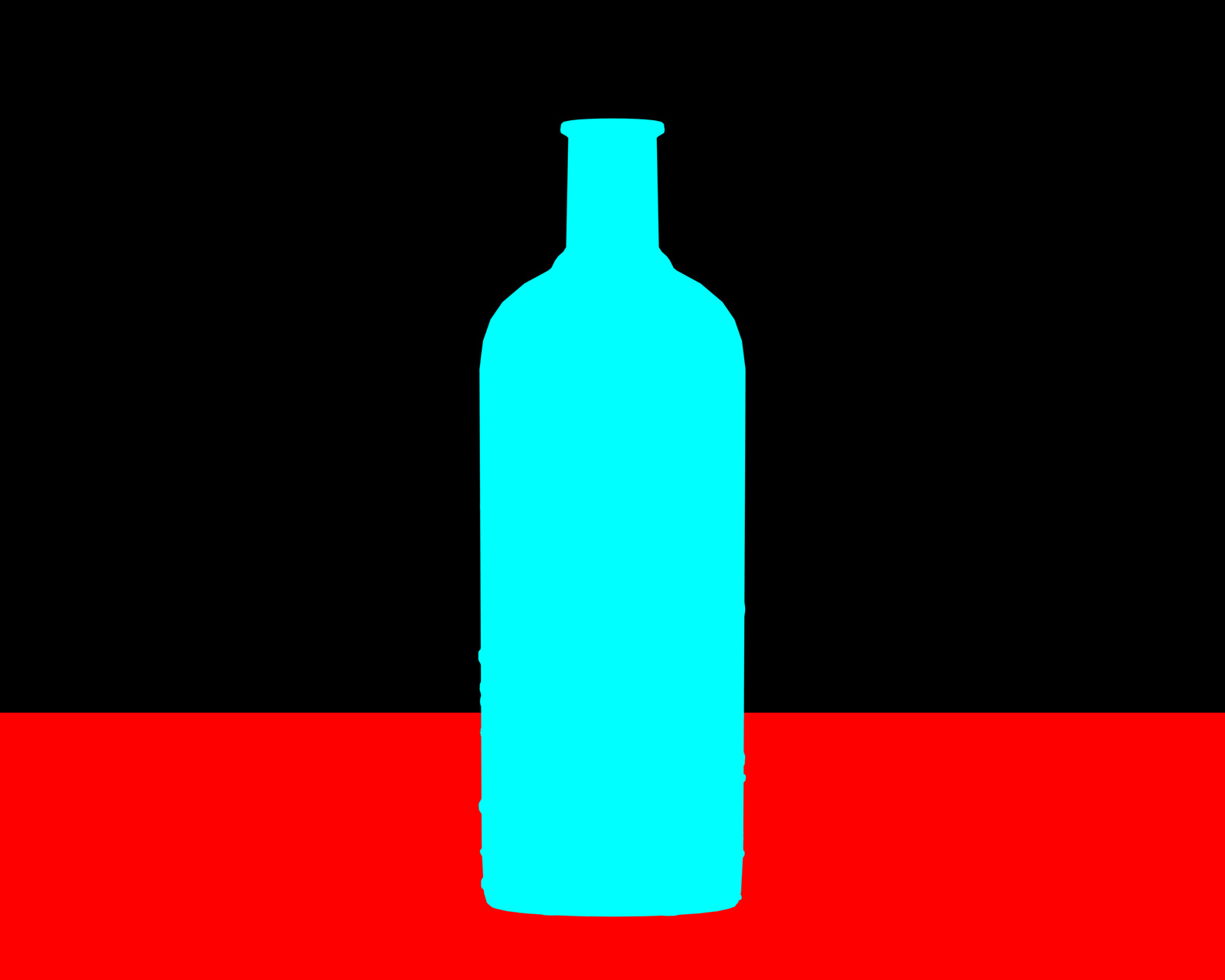 Absolute Vodka bottle - 3D free VR / AR / low-poly 3D model | CGTrader