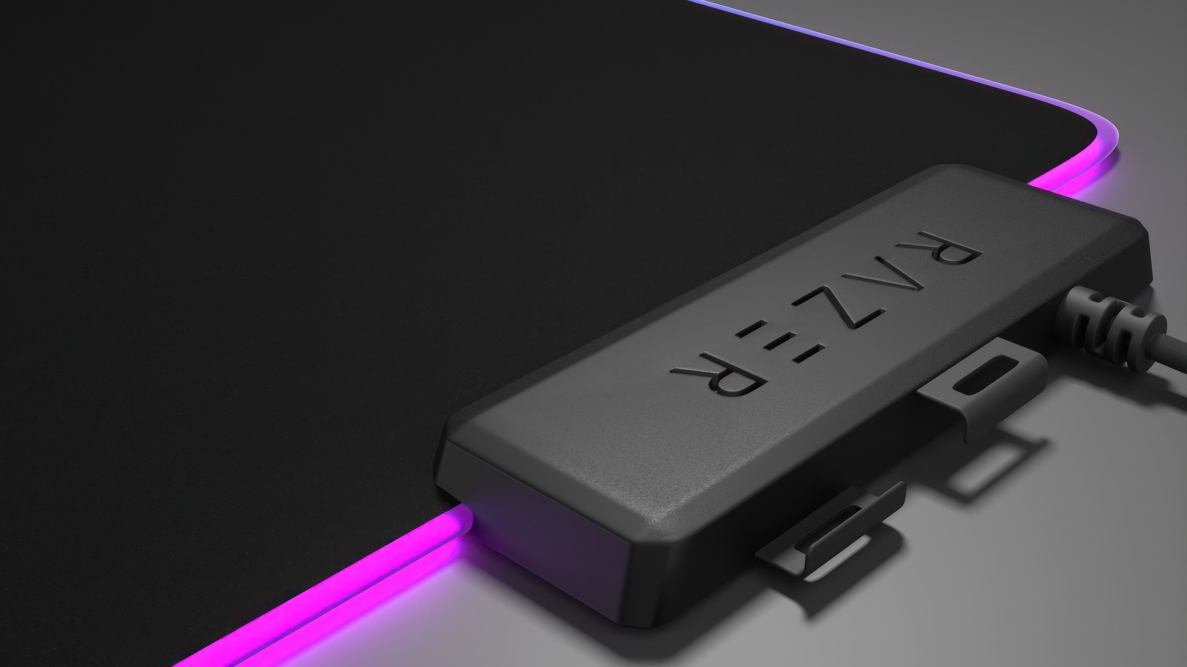 Realistic Razer mouse pad fire fly 3D model animated | CGTrader