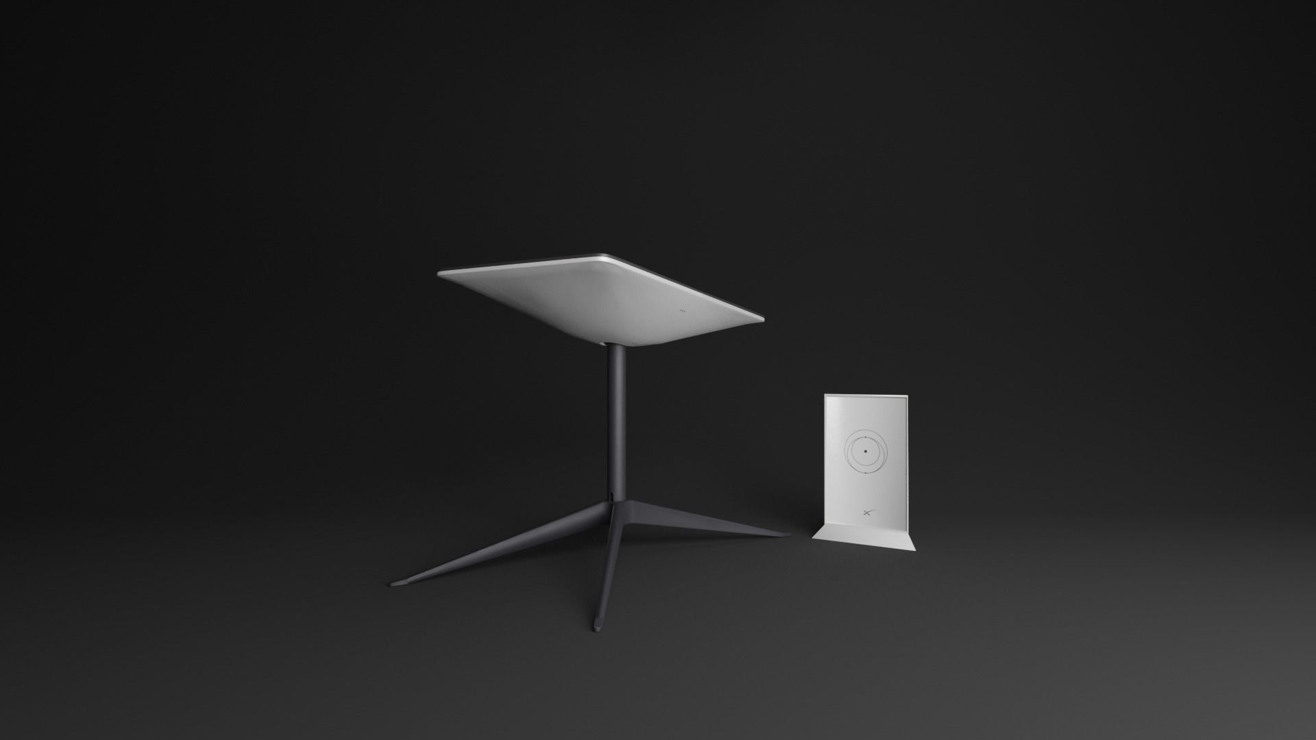 3D model Starlink antenna VR / AR / low-poly | CGTrader