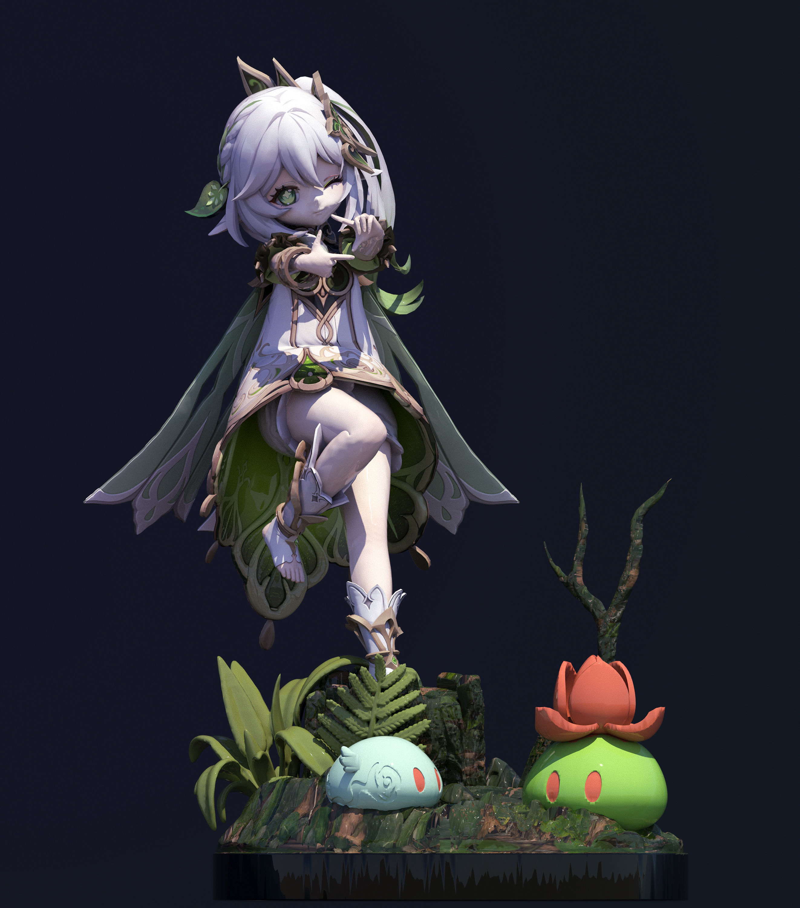 NAHIDA GENSHIN IMPACT 3D model 3D printable | CGTrader