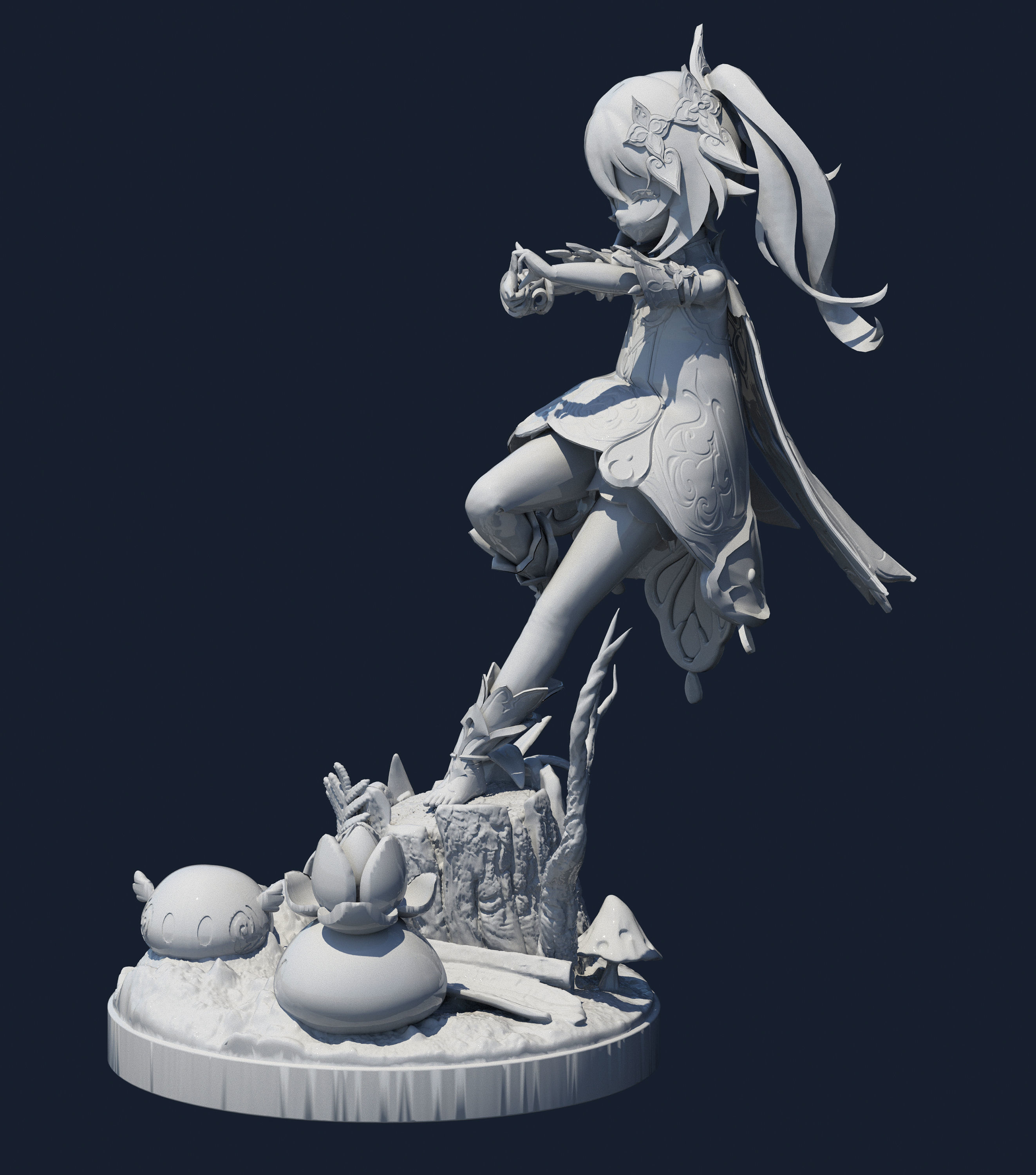 NAHIDA GENSHIN IMPACT 3D model 3D printable | CGTrader