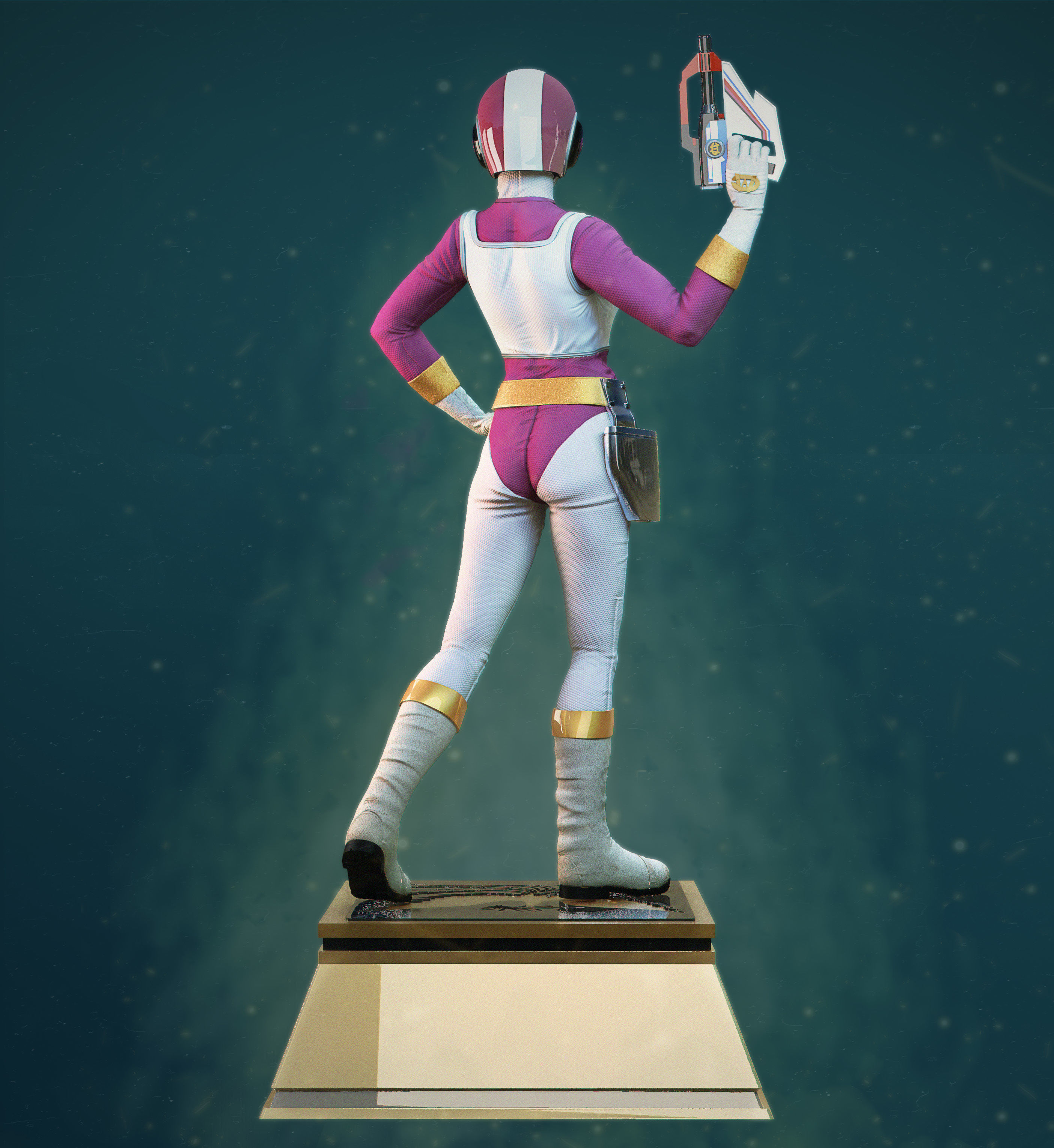 Dengeki Sentai Changeman - Change Phoenix 3D model 3D printable | CGTrader