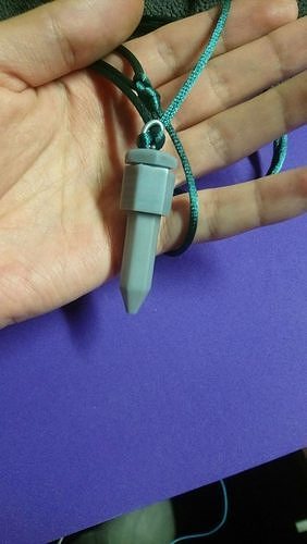 necklace LED 3D model 3D printable | CGTrader