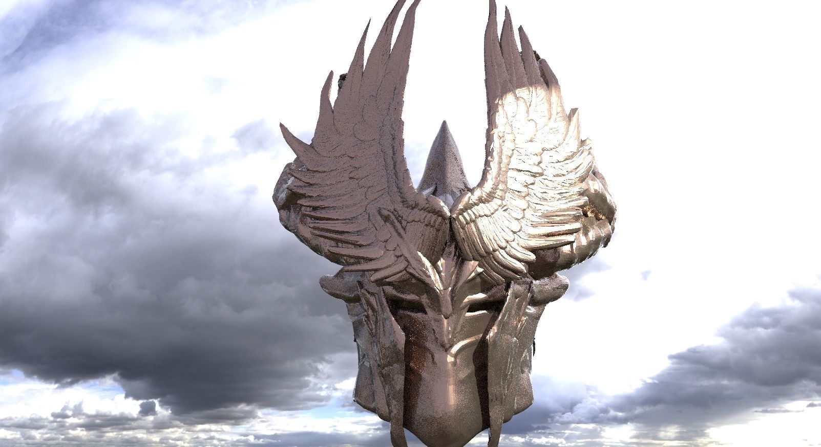 Angel helmet Elite 3D model | CGTrader