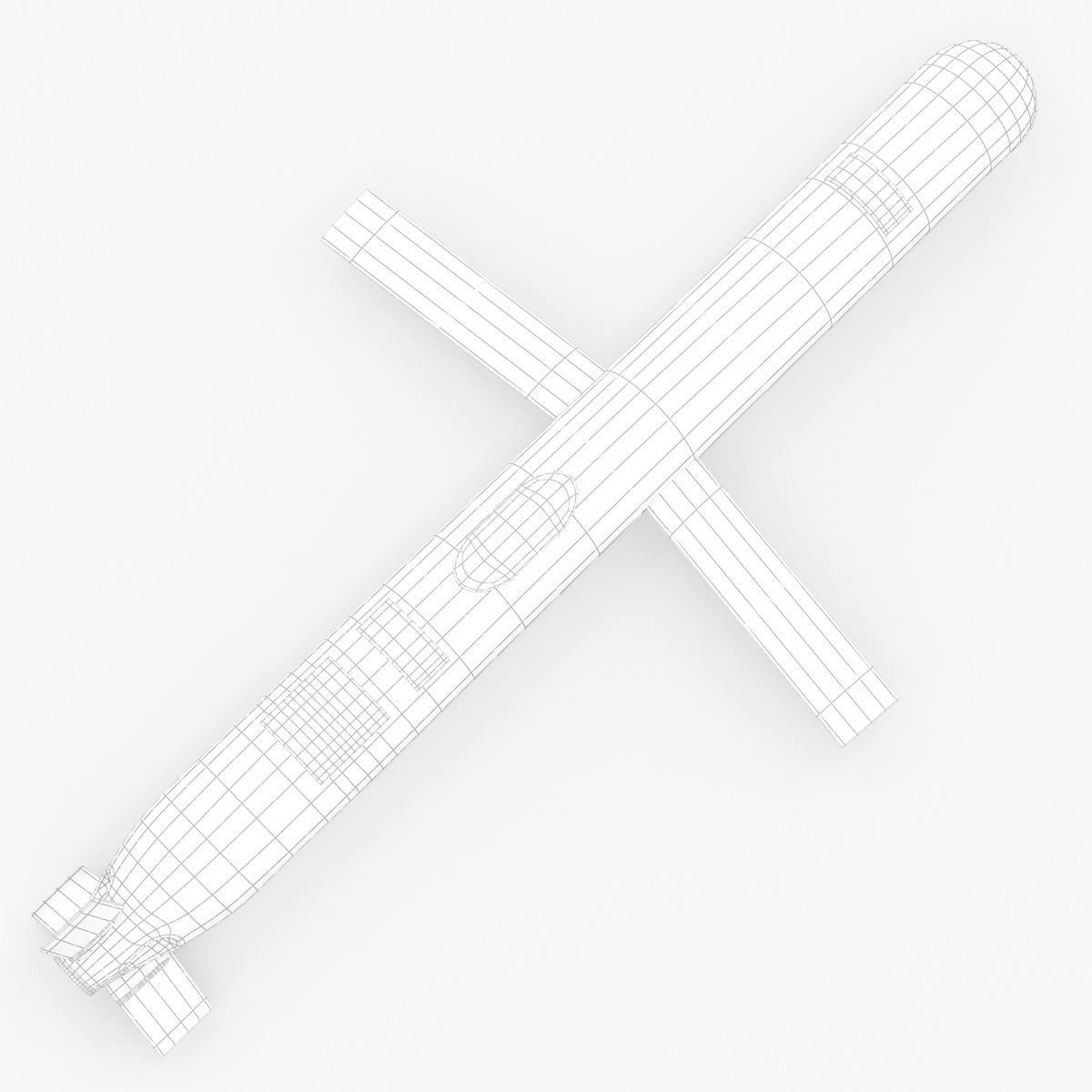 Tomahawk Land Attack Cruise Missile 3D model | CGTrader