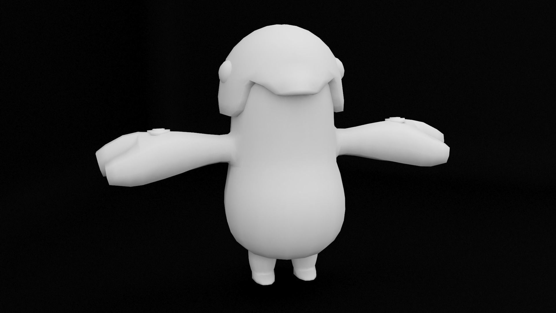 3D model Fall guys VR / AR / low-poly | CGTrader