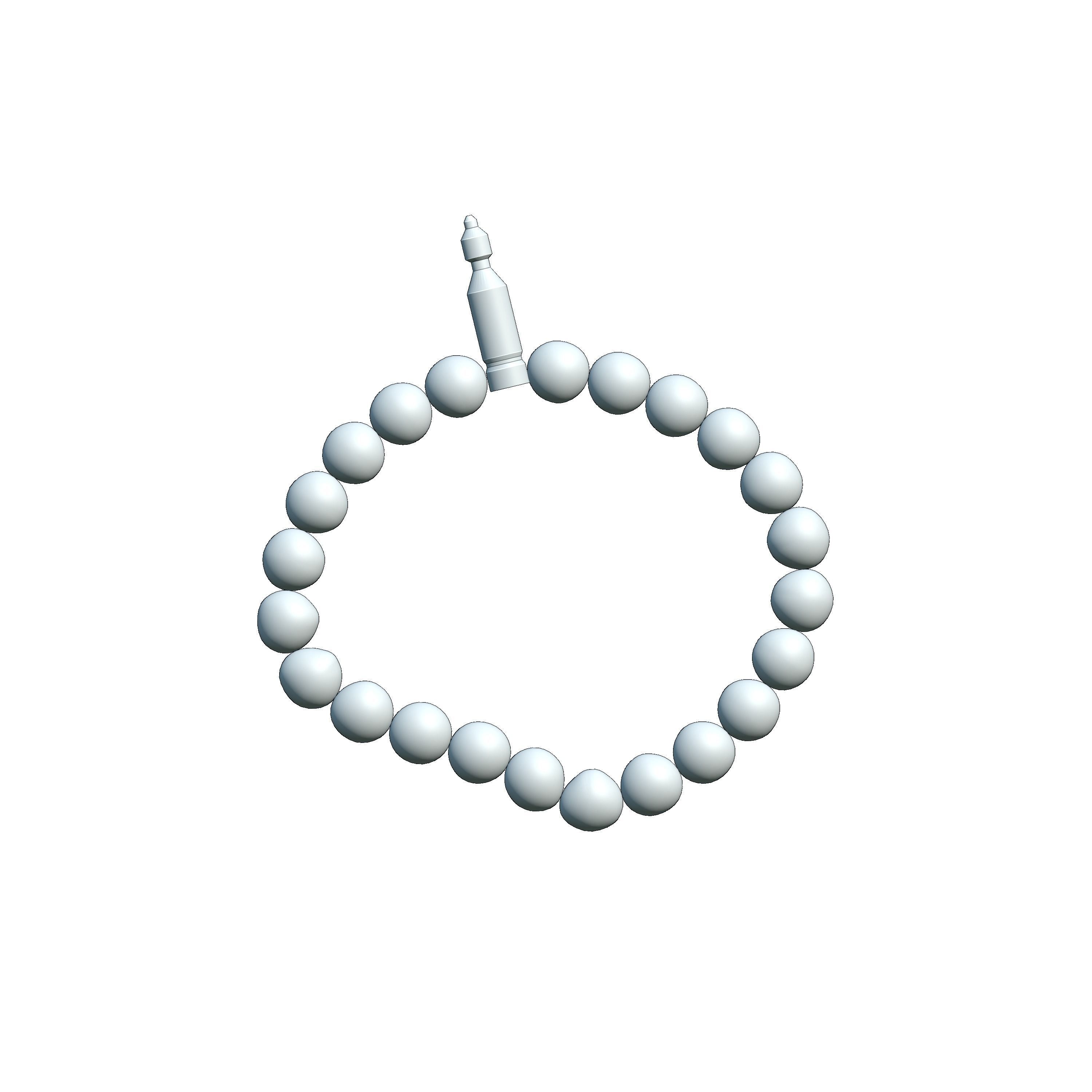 prayer beads 3D model | CGTrader