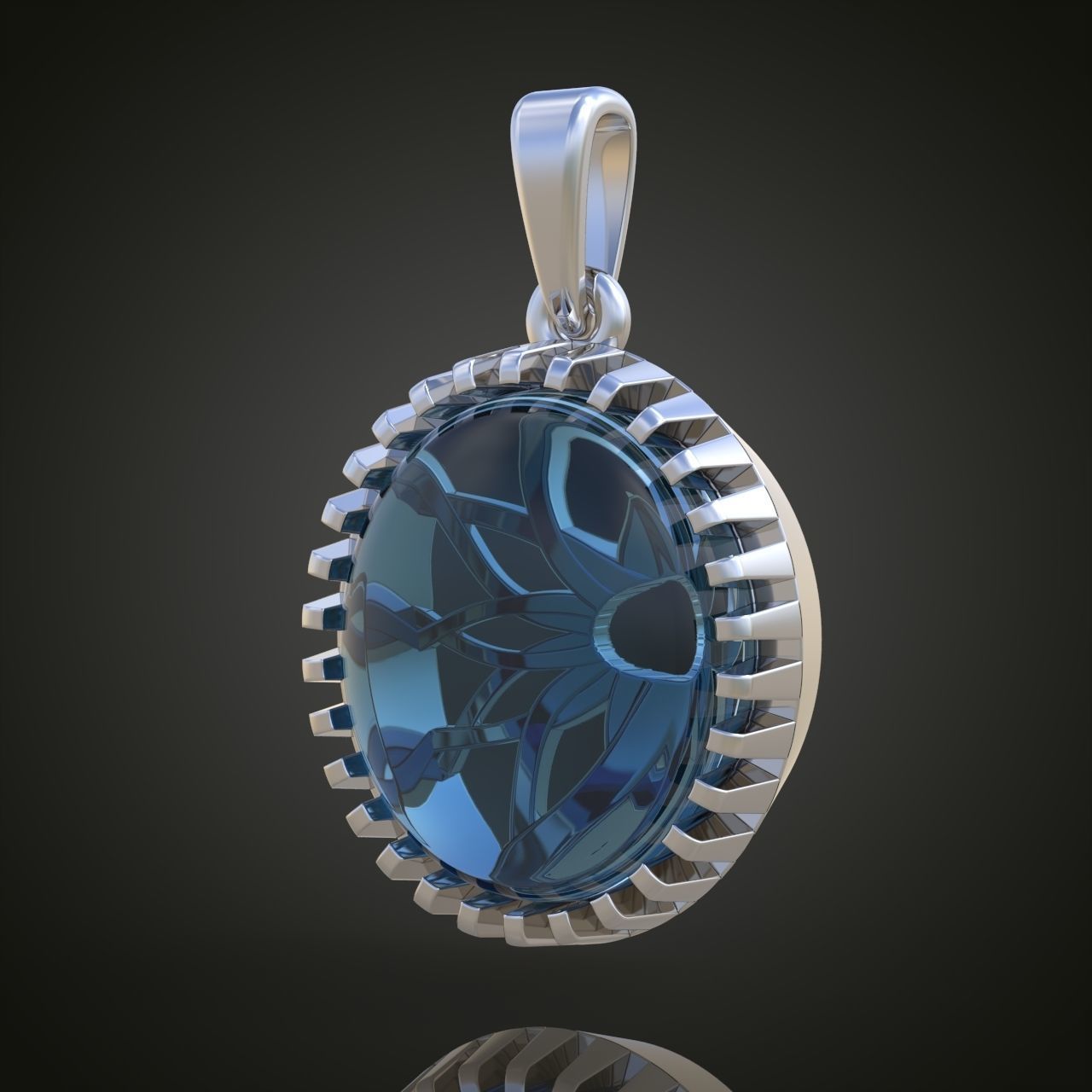 Pendant model 3D 0247 printable model free 3D model 3D printable | CGTrader