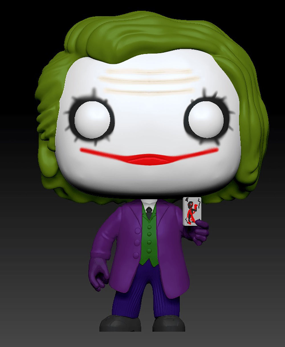 Joker Chibi 3D Model Ready to Print 3D model 3D printable | CGTrader