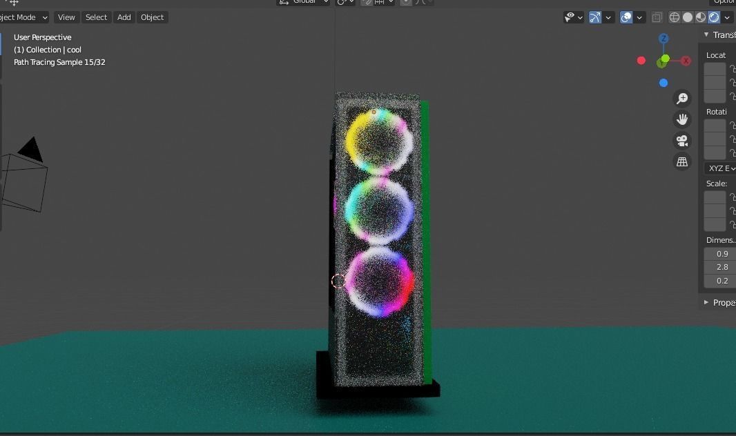 GAMING PC FULL RGB free 3D model | CGTrader