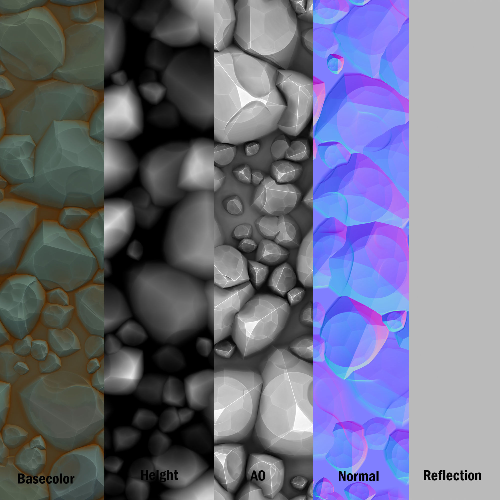 Stylized Stone texture collection 01 Texture | CGTrader