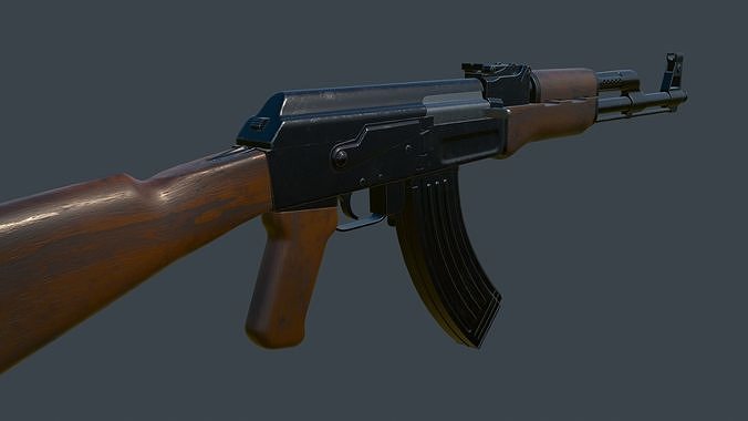 3D model AK-47 Rifle VR / AR / low-poly | CGTrader