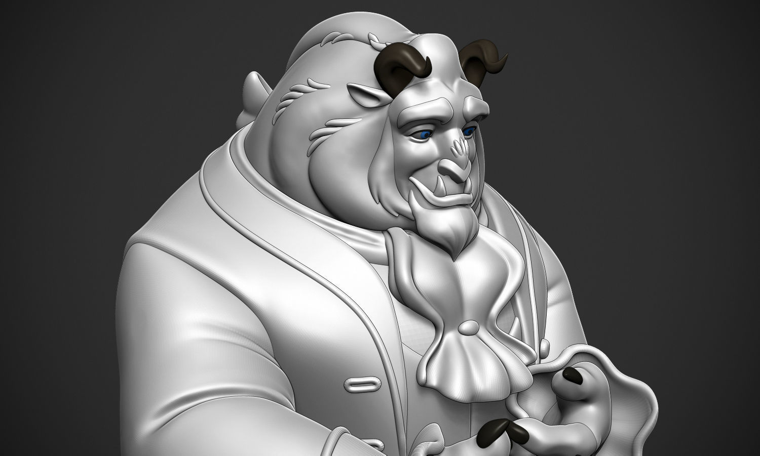 Disney Original Beauty and the Beast 3D model 3D printable | CGTrader