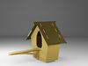 BIRDHOUSE PRINT IN PLACESMALL HOUSE STL FILE READY TO PRINT 3D model 3D ...