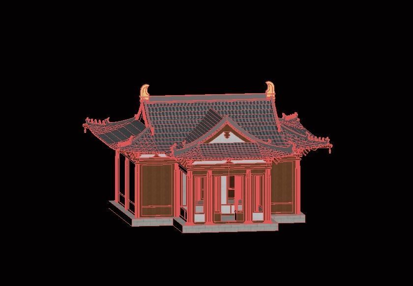 Historic Building Temple 3D model | CGTrader