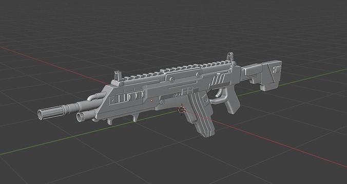 high-poly guns free VR / AR / low-poly 3D model | CGTrader