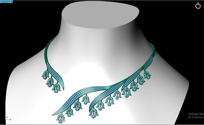 Nice Necklaces 8 3D model 3D printable | CGTrader