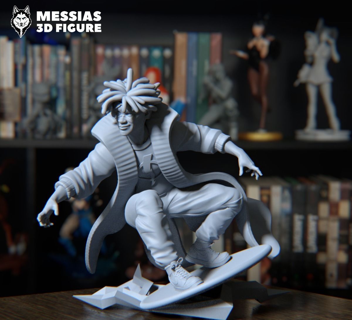 Static shock 3D model 3D printable | CGTrader