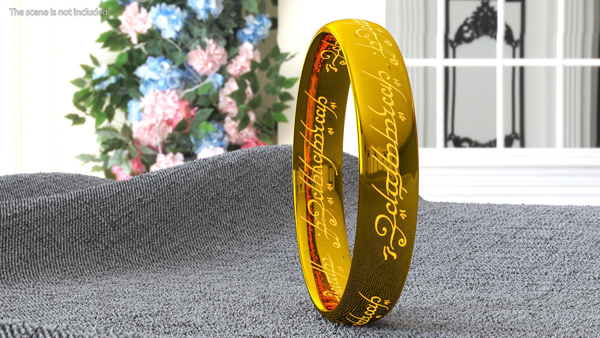 Original Ring from LOTR 3D model | CGTrader