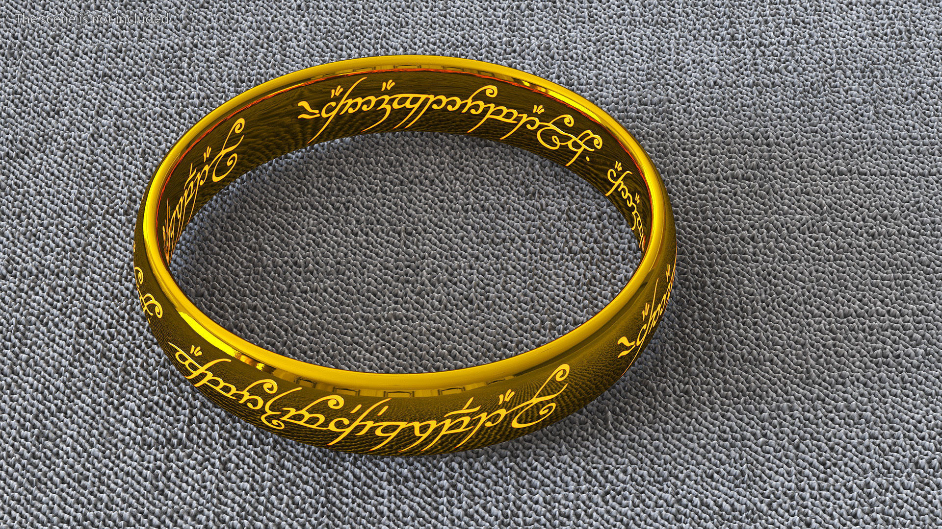Original Ring from LOTR 3D model | CGTrader