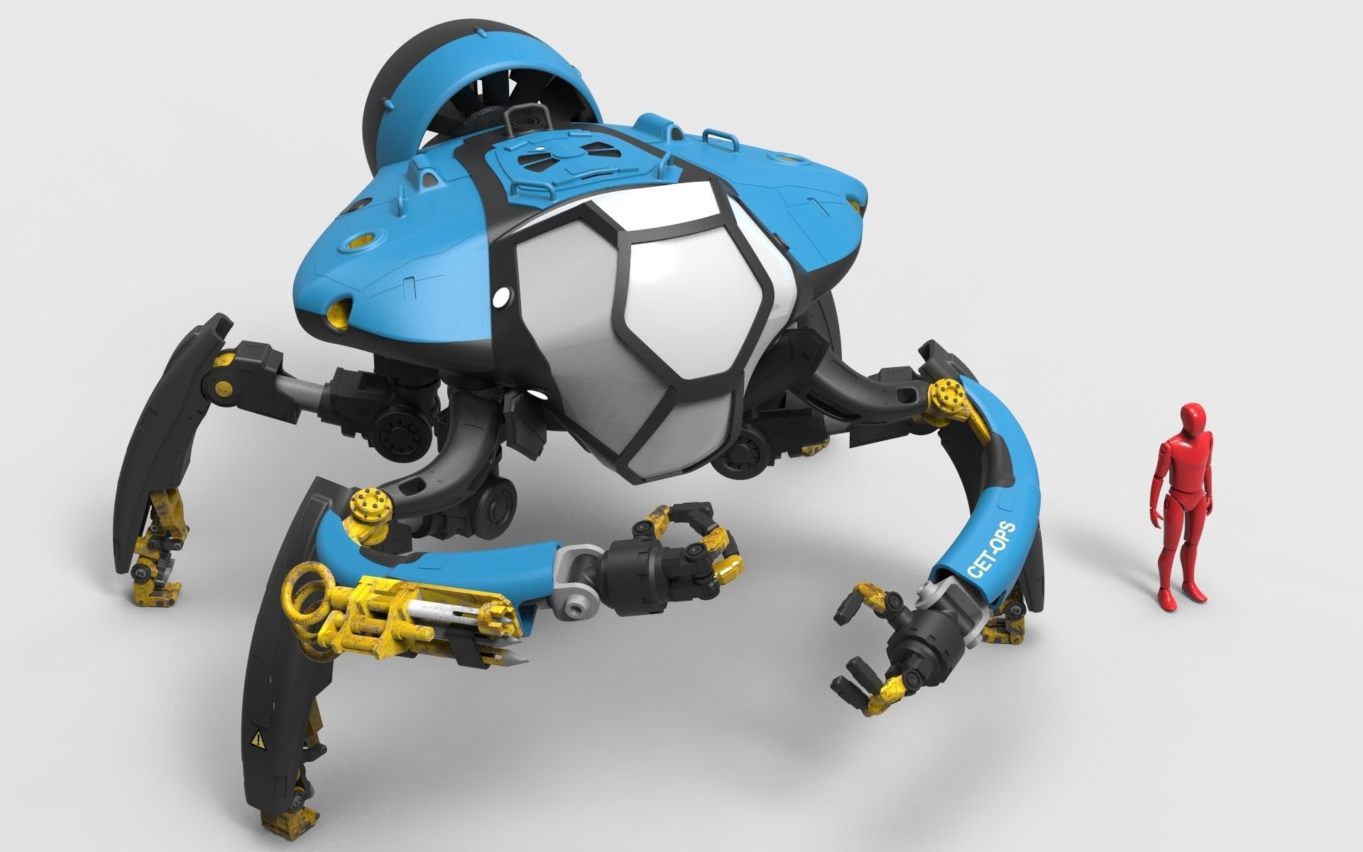 The SMP-2 Crab Suit - Avatar 2 The Way of Water 3D model 3D printable ...