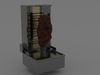 Kebab meat machine 3D model | CGTrader