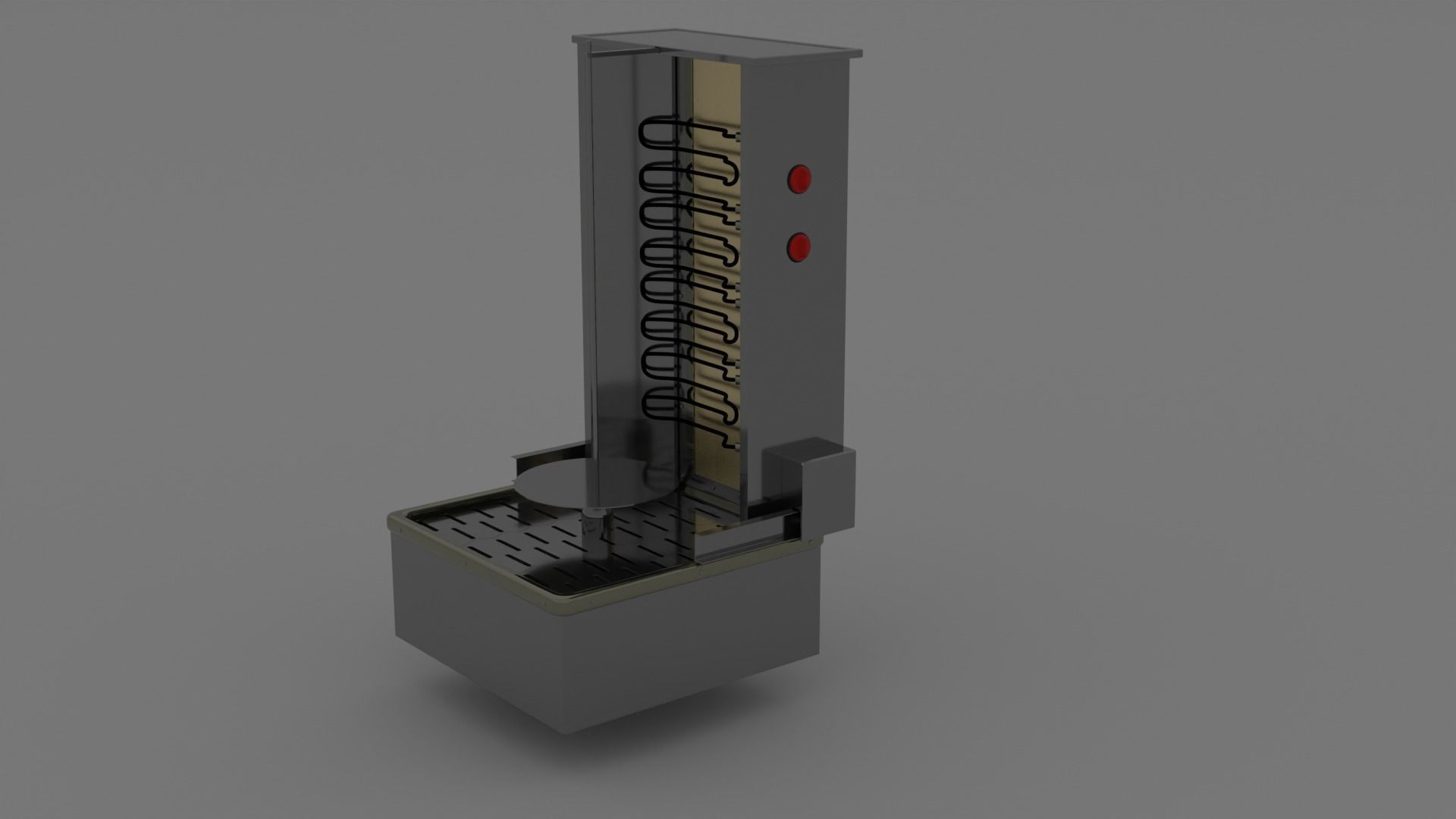 Kebab meat machine 3D model | CGTrader