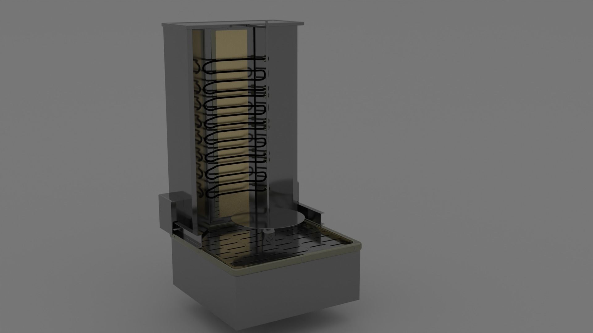 Kebab meat machine 3D model | CGTrader