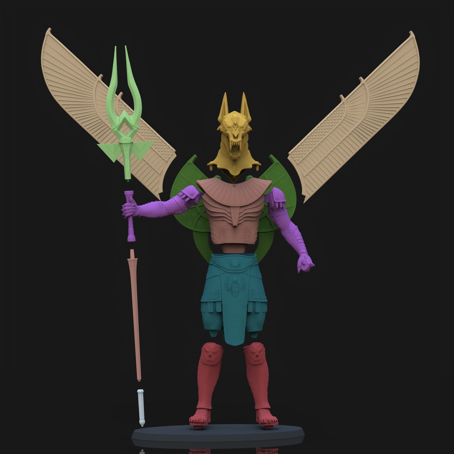 Anubis G2 II - 3D printing 3D model 3D printable | CGTrader